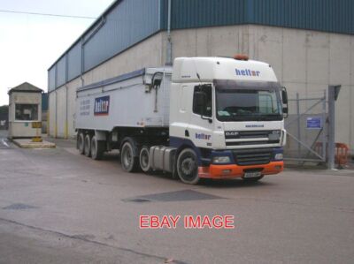 PHOTO HELTOR HAULAGE DAF CF FLEET NO. 359 REG. NO. AD53 GMR ARRIVES AT ...