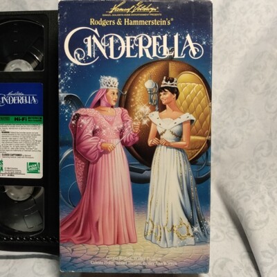 Rodgers & Hammerstein's CINDERELLA - VHS, 1964 - Video Tape Ginger ...