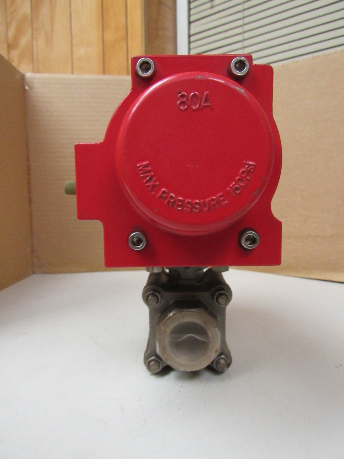 NEW TRIAC CONTROLS STAINLESS S/S ACTUATOR VALVE 1" NPT 88TX1002R3SXX ...