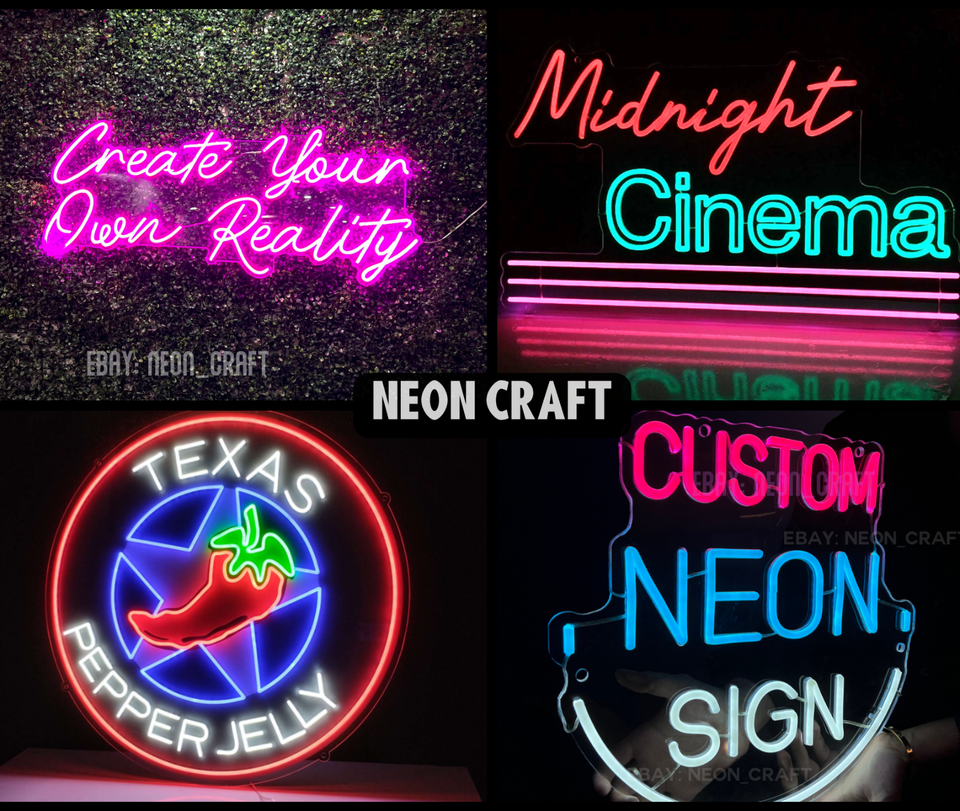 Personalized Neon Sign Custom Neon Sign Light Home Wall Decor Business ...
