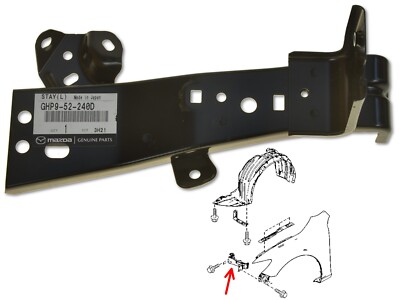 Retainer Front Bumper LH GHP9-52-240D OE for Mazda6 | eBay Australia