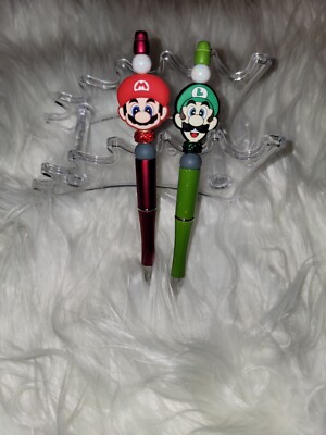 FOCAL BEAD PEN SUPER MARIO AND LUIGI | eBay