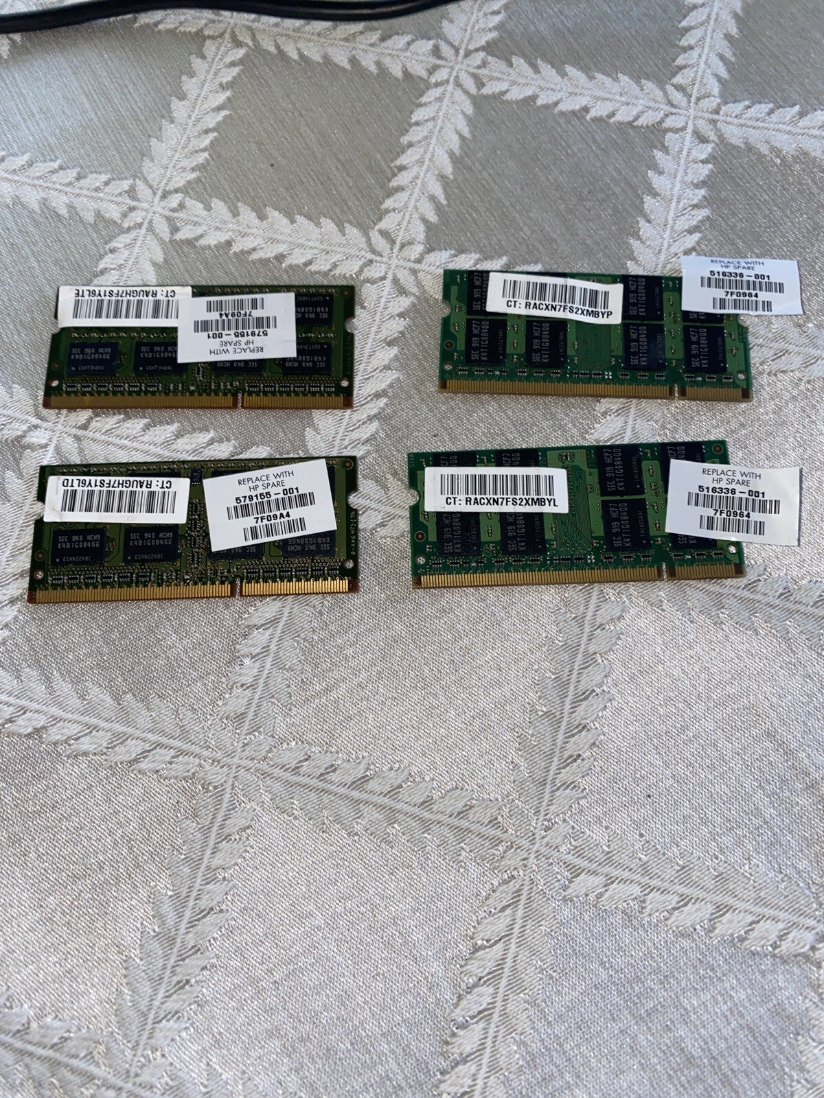 SAMSUNG 2GB 2Rx8 PC2-6400S-666-12-E3 M470T5663QZ3-CF7 Lot of 4 | eBay