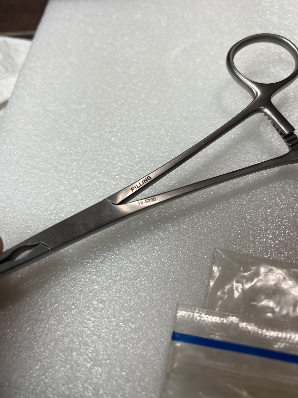 Pilling Surgical Scudder Clamp Straight 9-1/2" REF 18-5230 for sale ...