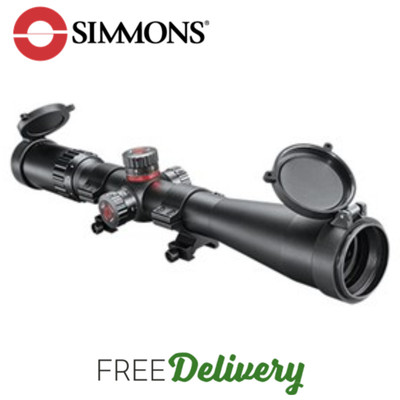 Simmons Optics Pro Target 4-16x40 Scope, Mil Dot Reticle w/ 30mm Rings ...