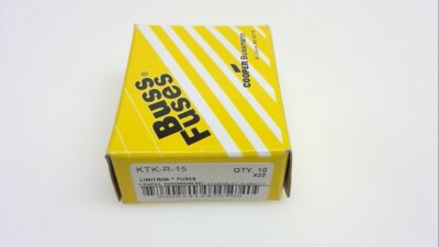 10pcs Bussmann KTK-R-15 KTKR15 KTK-R 15A 600Vac Fuses Fast Acting Fuse ...