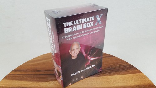 The Ultimate Brain Box X Dr Daniel Amen Collection 10 DVD Box Set PBS ...