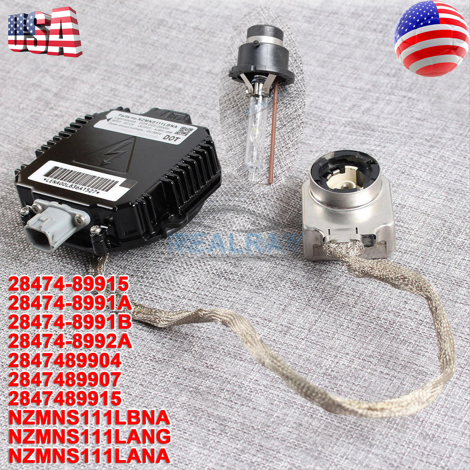 New HID Xenon Headlight Ballast For Nissan 350Z 350ZR Altima Maxima ...