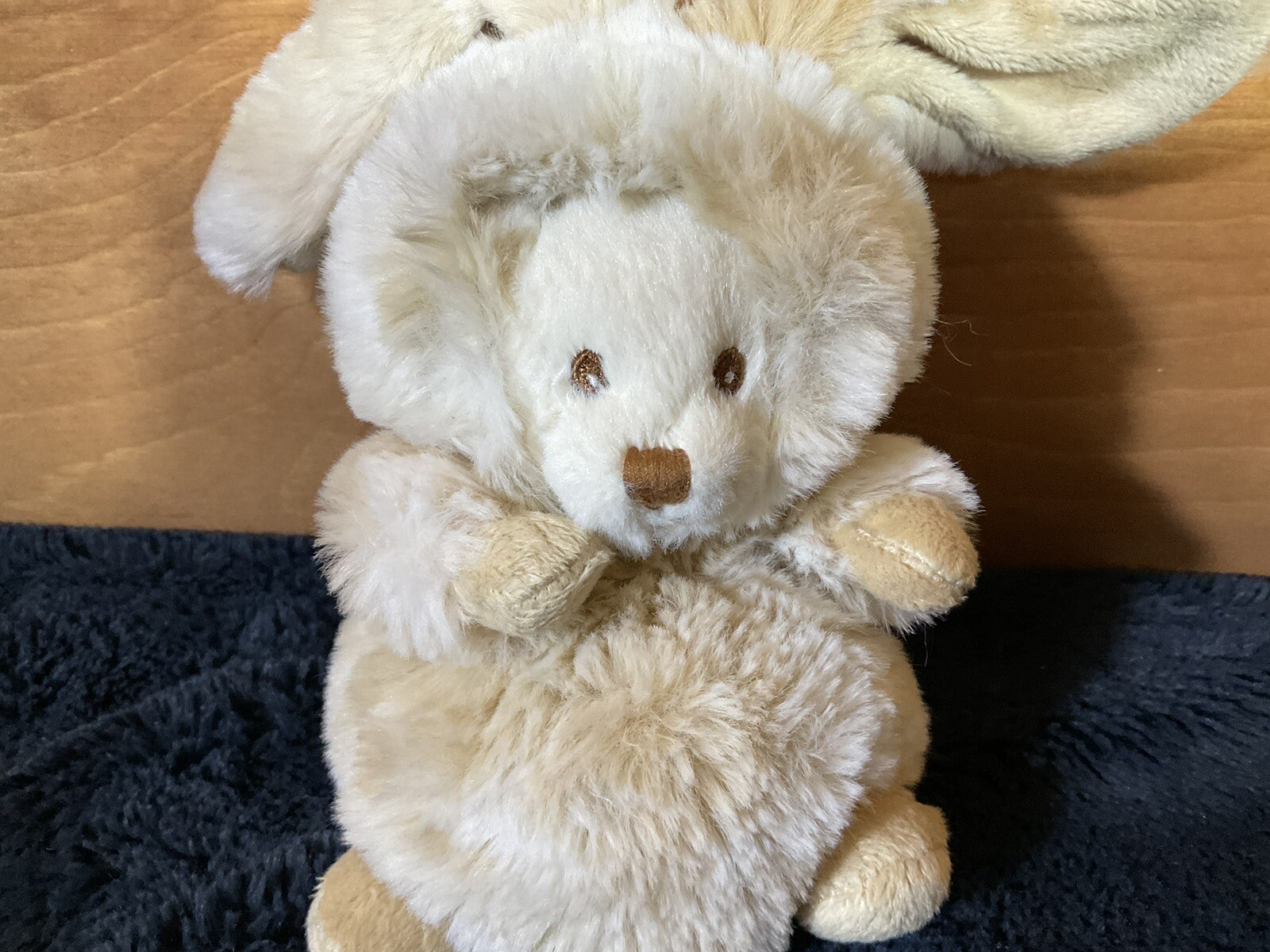 6” Bukowski Design White Teddy Bear Plush Stuffed Animal Rabbit Costume ...