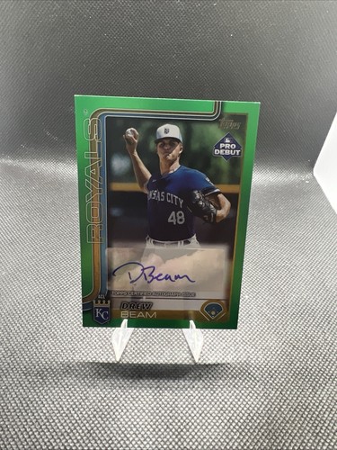 2025 Topps Pro Debut - Chrome Drew Beam #PDC-144 Green Refractor ...