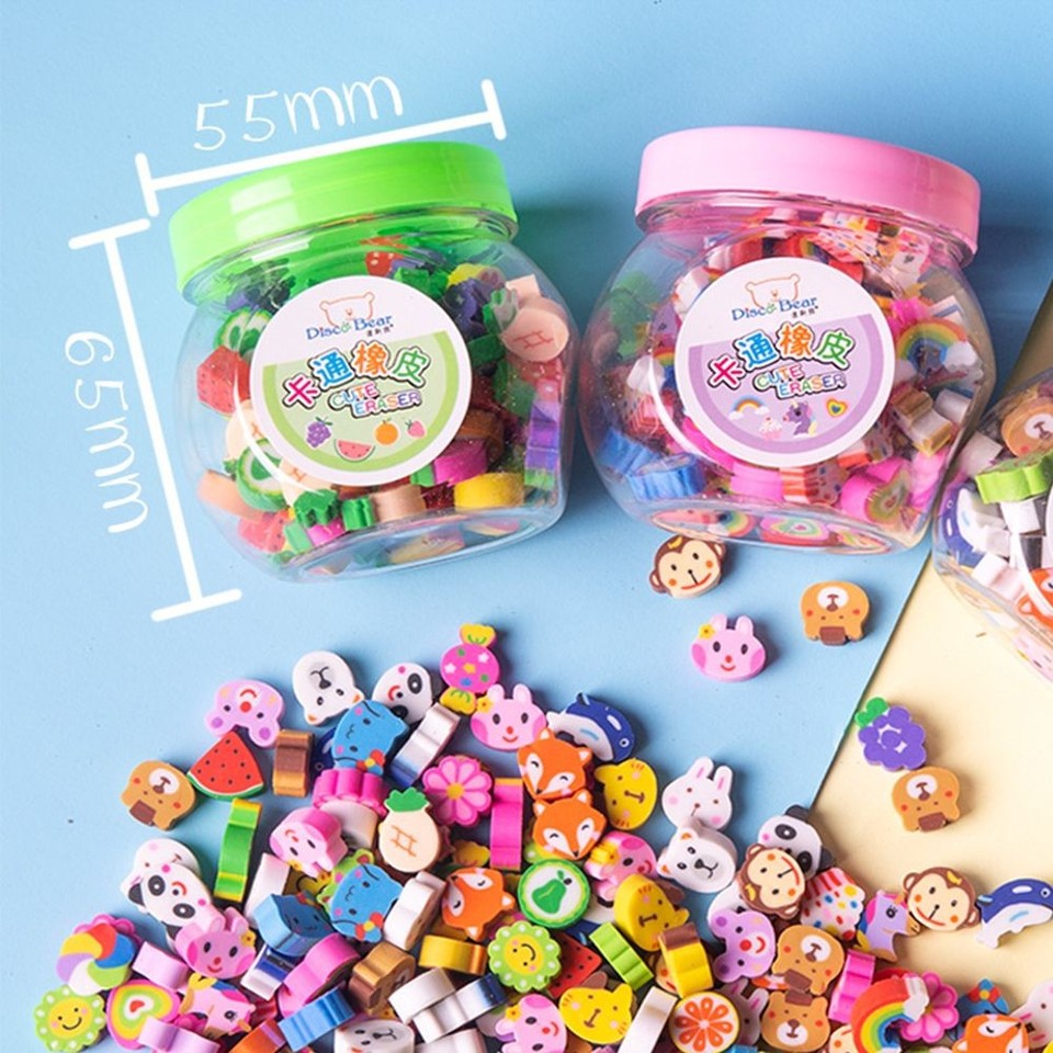 Animal Christmas Correction Supplies Rubber Student Learning Stationery ...