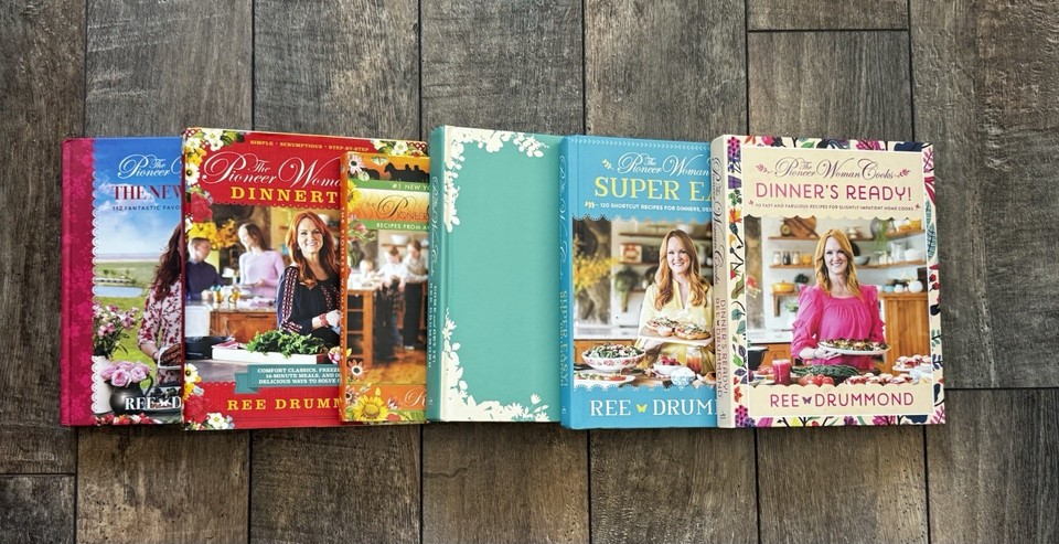 Pioneer Woman Cooks series (6) Hardcover Lot of Recipe Books | eBay
