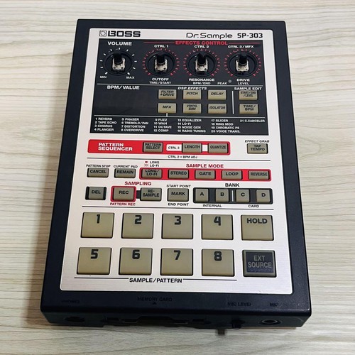 Boss SP-303 Dr. Sample Portable Pharse Sampler Potentiometer Tested ...
