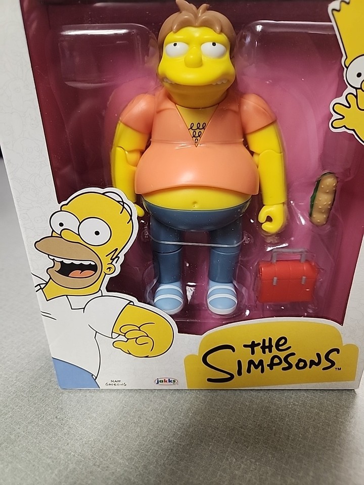 The Simpsons BARNEY 5" Action Figure Wave 4 Jakks Pacific Sealed NEW | eBay