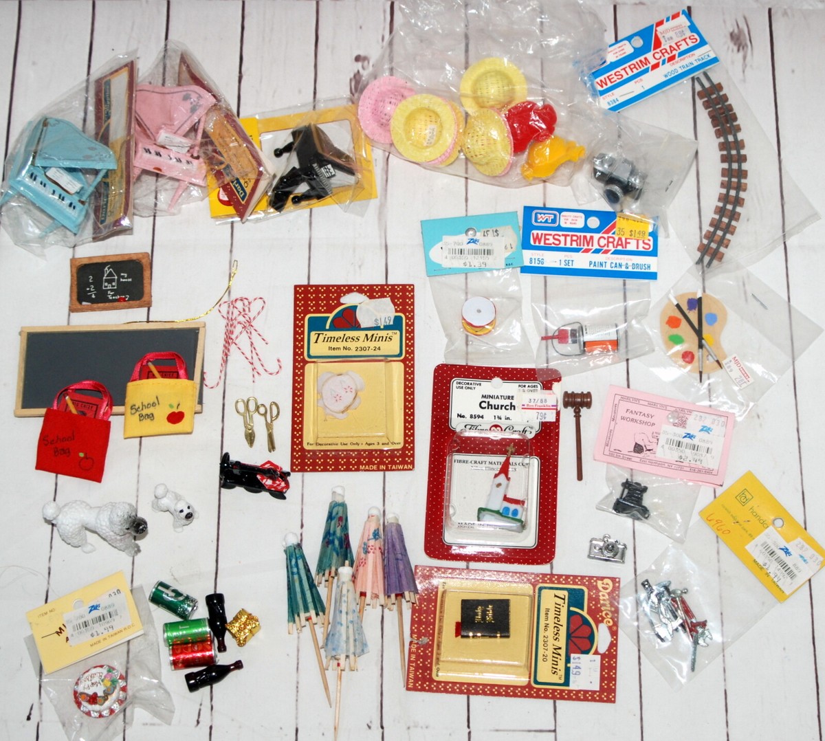 Miniature Items For Crafts