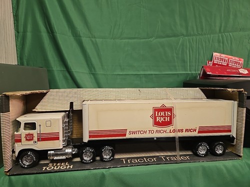 Vintage Nylint Louis Rich Tractor Trailer Semi Truck 9116-Z 1:25 Scale ...