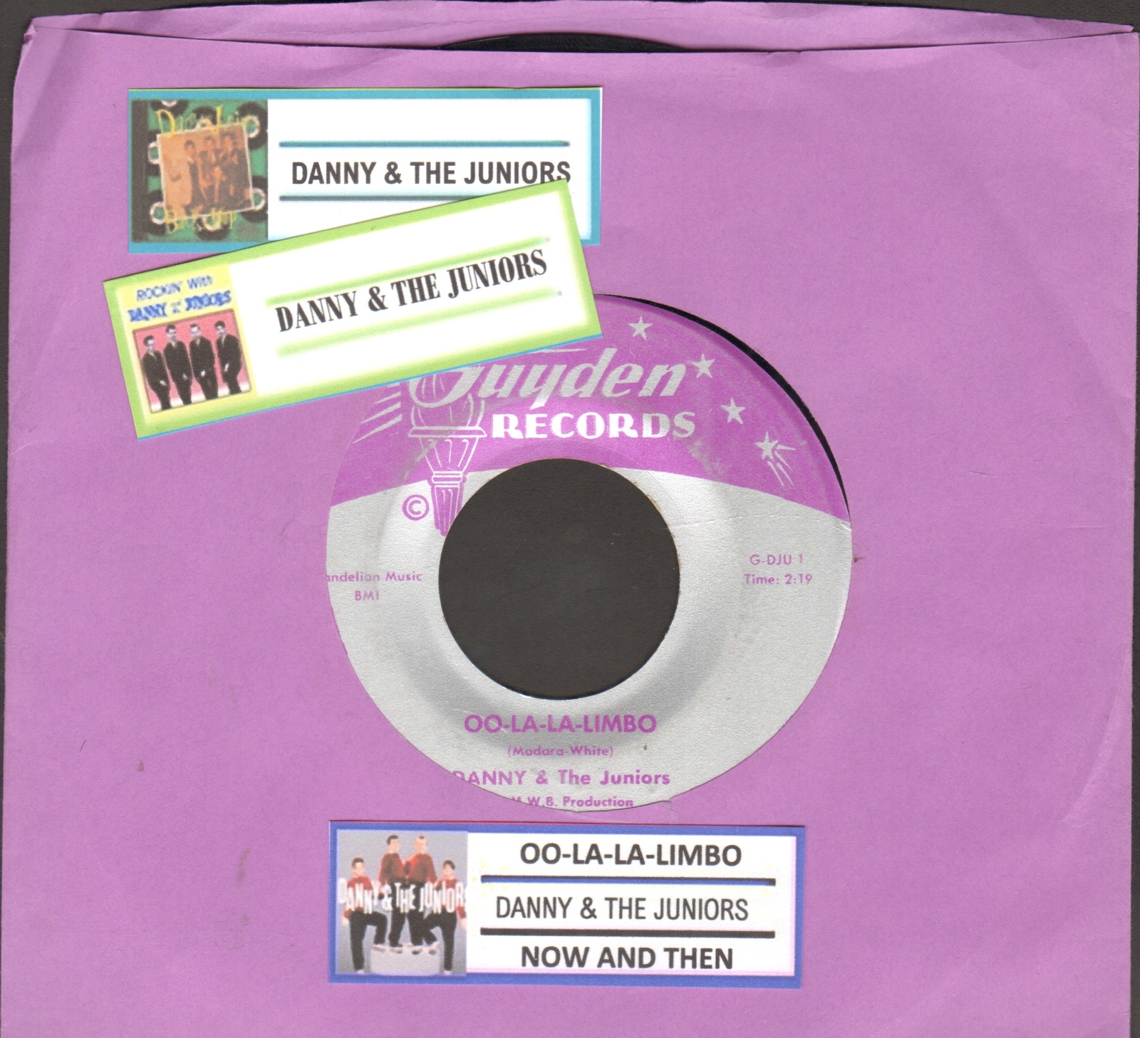 Danny & The Juniors - Oo-La-La Limbo Guyden 2076 Vinyl 45 rpm Record | eBay