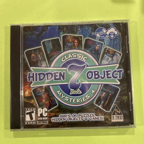 Hidden Object - Classic Mysteries 4 - 7 Pack PC DVD Game - Puzzle Games ...