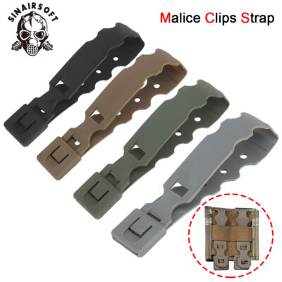 Tactical Durable Malice Clips Strap Buckle Nylon Quick Release Strip ...