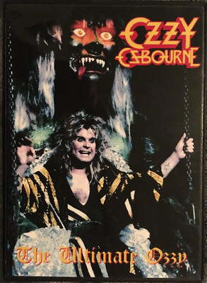 OZZY OSBOURNE ~ THE ULTIMATE OZZY ~ DVD 2019 (ORIG 1986) NM ~ JAKE E ...