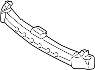 52611-60110 Toyota Absorber, front bumper energy 5261160110, New ...