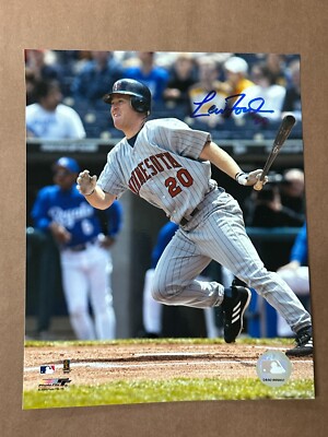 Lew Ford Auto Signed Autograph MLB Baseball Minnesota Twins 8 x 10 BLUE ...