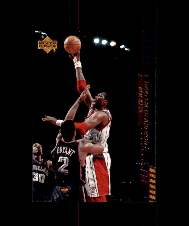 HAKEEM OLAJUWON HOUSTON ROCKETS UPPER DECK 2000-01 #60 | eBay