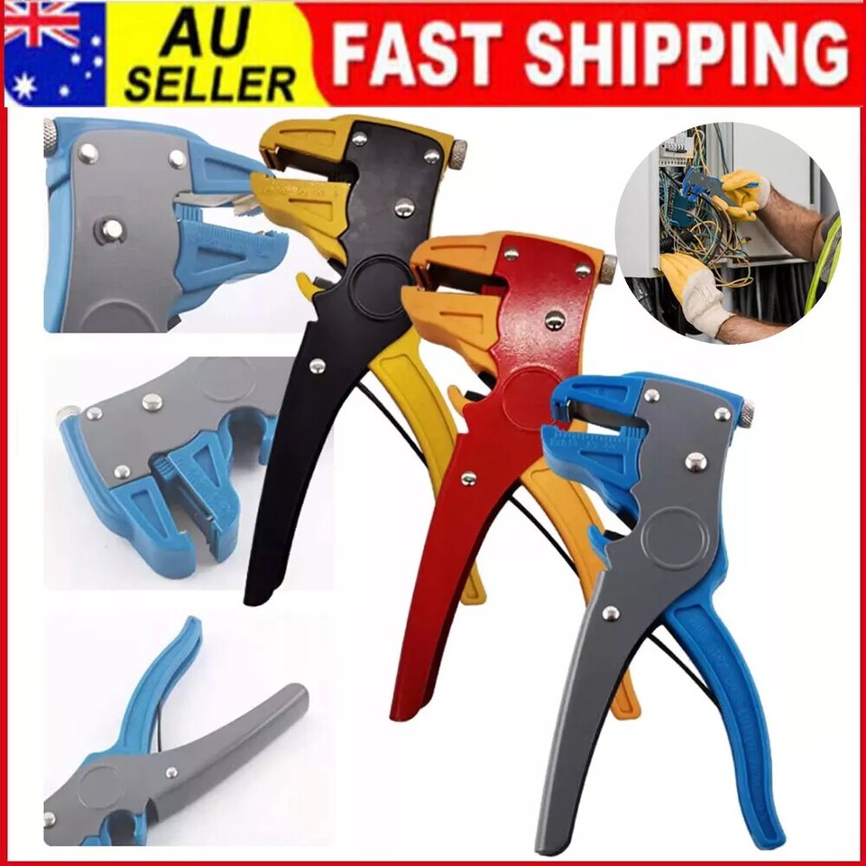 Automatic Wire Cutter Stripper Pliers Electrical Cable Crimper Terminal ...