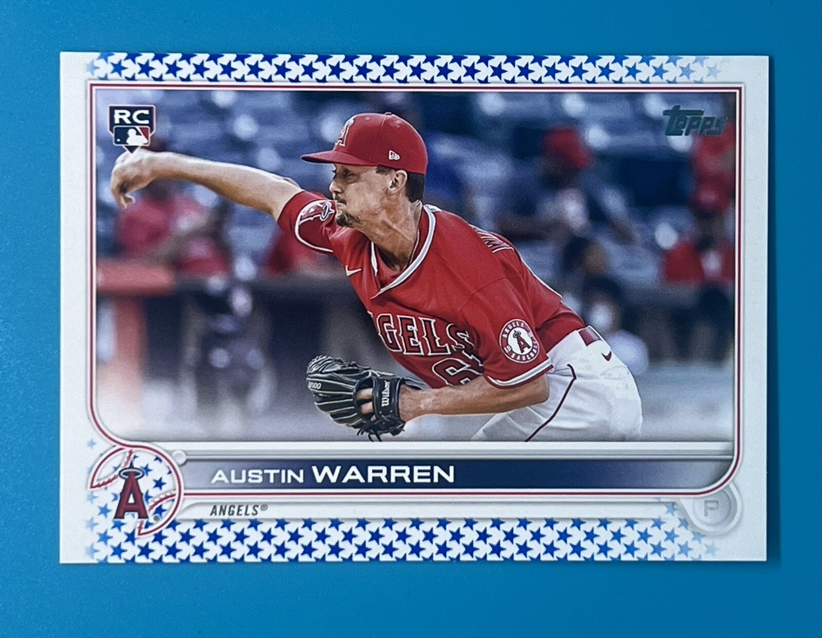 2022 Topps Series 2 - Blue Star #495 Austin Warren (RC) for sale online ...
