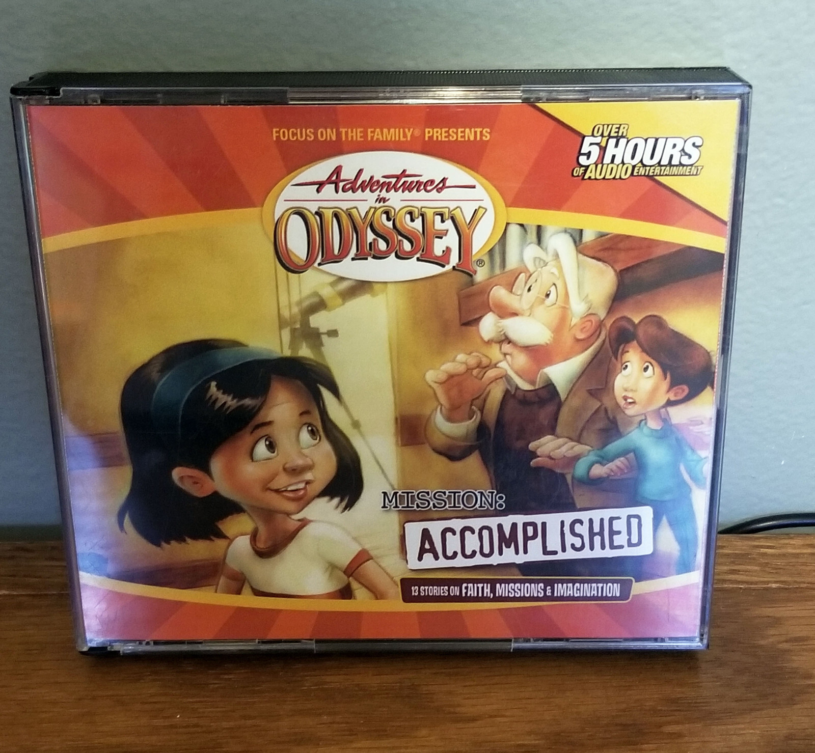 Adventures in Odyssey Audio CD Vol. 6 "Mission Accomplished" 4 CD Set ...