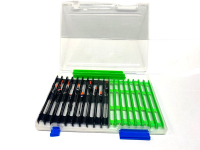 10 Max Pole Rigs Commercial Carp Fishing pole rig box Assorted ready ...