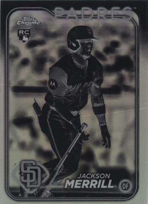 2024 Topps Chrome Update Series - Jackson Merrill #USC153 Negative ...