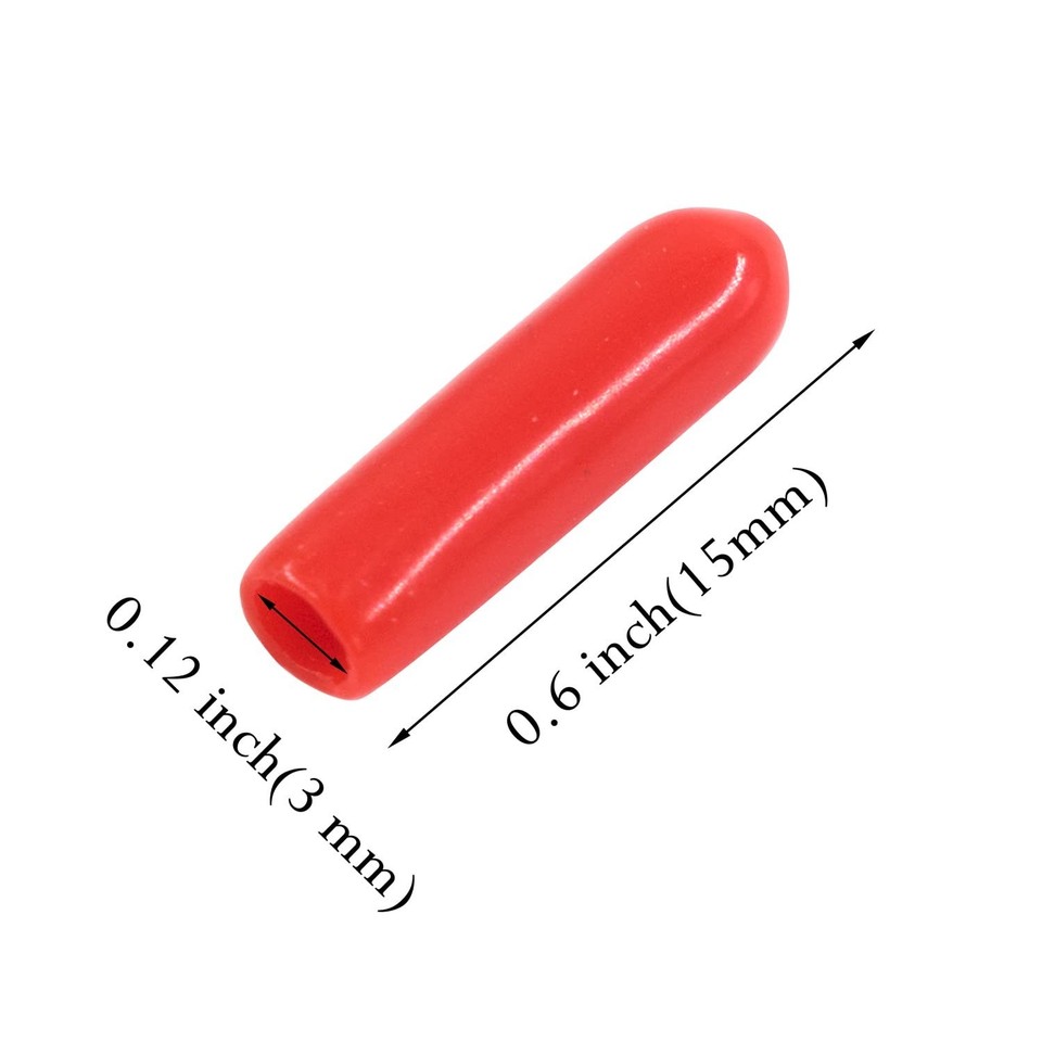 SnowTing 100pcs Pegboard Hooks Protector Flexible Peg Board Hook Tip ...