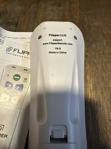 OPEN BOX FLIPPER BIG BUTTON REMOTE FOR 2 DEVICES VERSION 9.5 Free ...