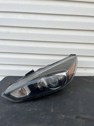 2015-2018 FORD FOCUS ST RS LEFT DRIVERS BLACK HID XENON HEADLIGHT OEM ...