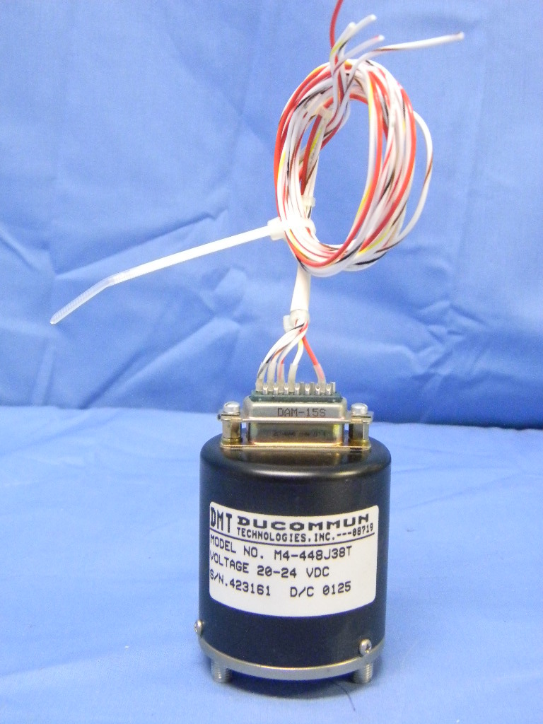 MINT SMA RF Switch 1P4T DC-18GHz 20-24VDC Ducommun M4-448J38 w ...