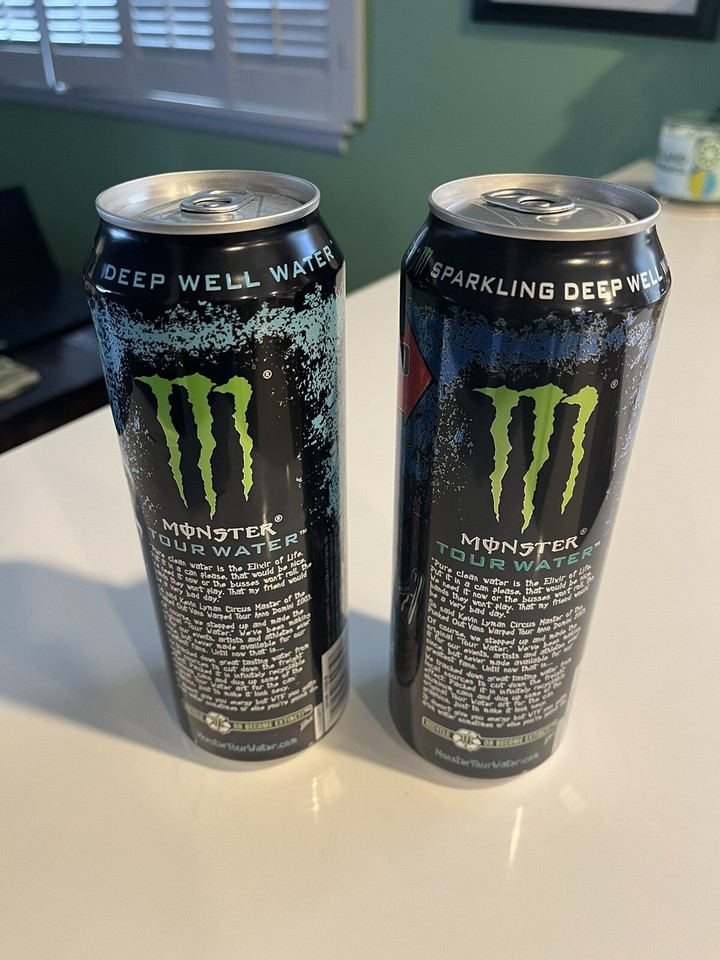 Monster Energy Vans Warped Tour 2-pack Water cans Unopened RARE! | eBay
