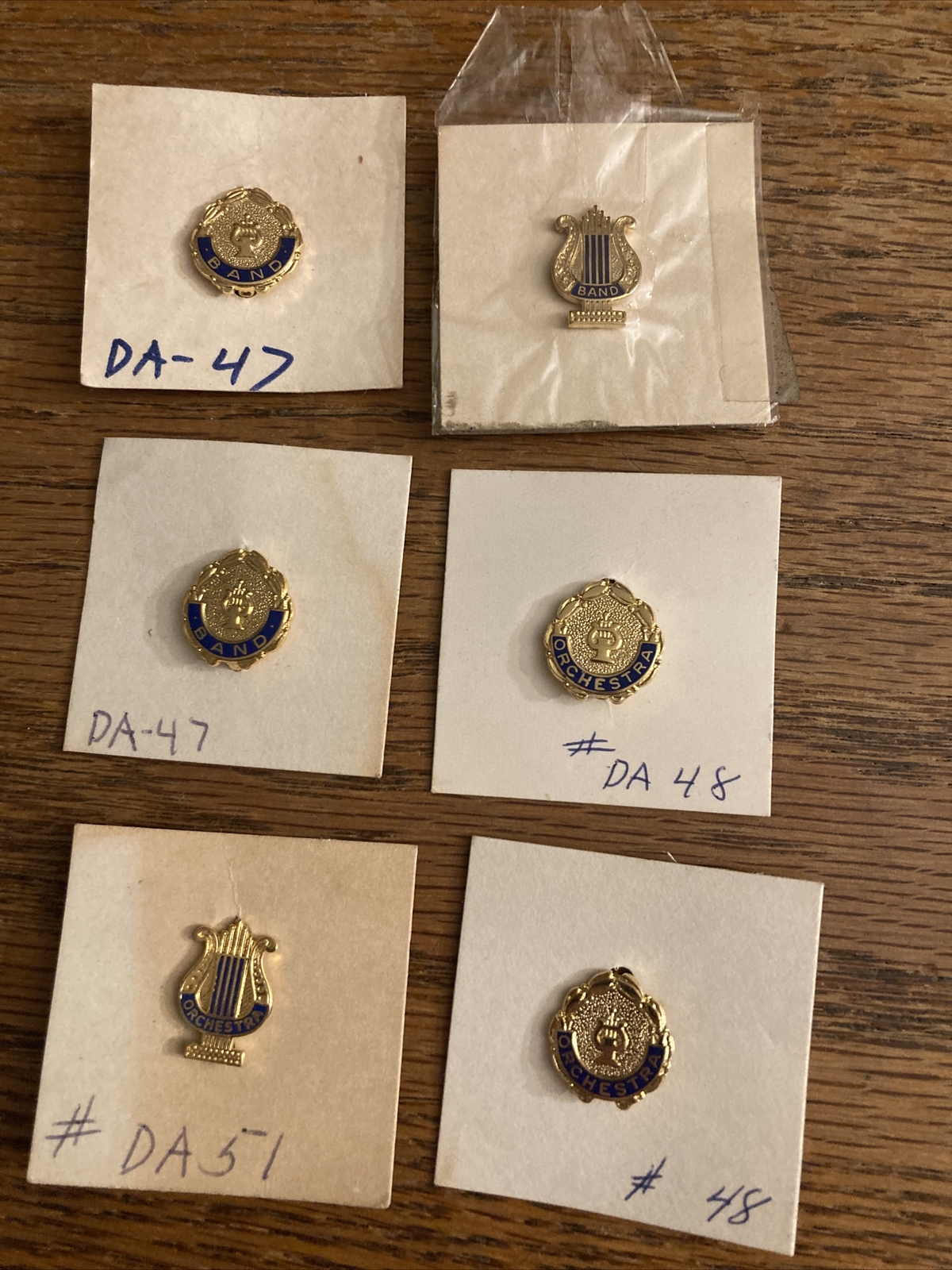 Lot of 6 High School Band and Orchestra Pins | eBay