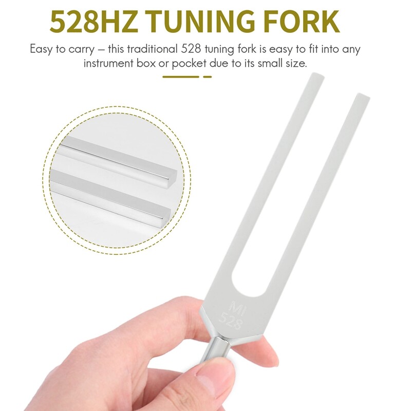 Tuning Fork 528C 528HZ Tuner with Mallet Set for Repair Nervous System ...
