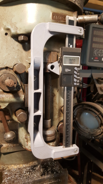 BRACKET for VERTICAL DIGITAL READOUT QUILL MILL KONDIA SHARPE ...