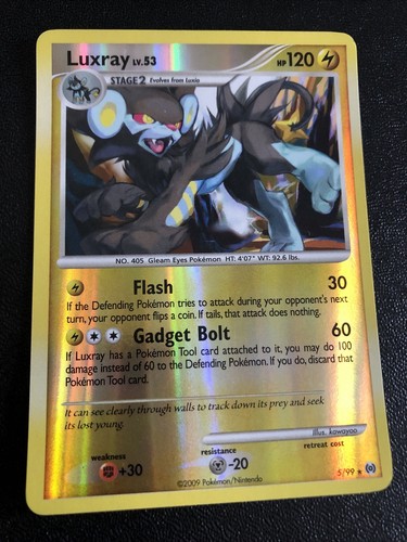 Carte Pokémon 5/99 Luxray Holo Reverse Platinium Arceus | eBay