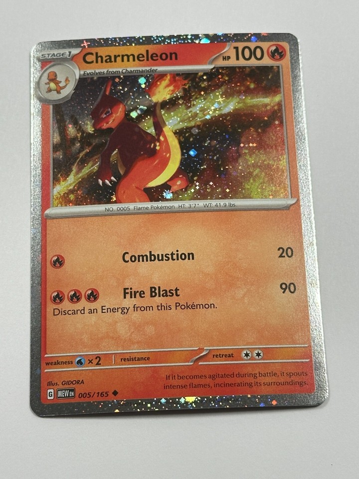 POKEMON Charizard ex SVP 161 Charmander Charmeleon Holo 3 Card Set ...
