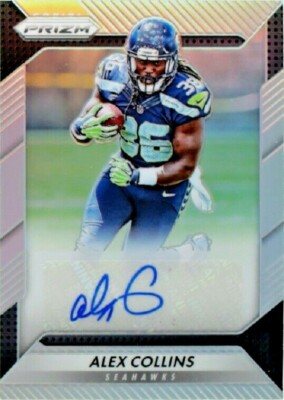 Alex Collins Prizm Panini Autographed Football Card | eBay