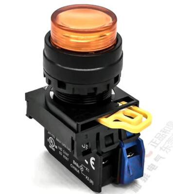1pcs IDEC Push button switch with light YW1L-M2E10QM3A | eBay