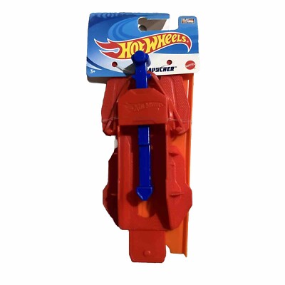 NEW Hot Wheels Track Launcher with Track Coupling by Mattel RED | eBay