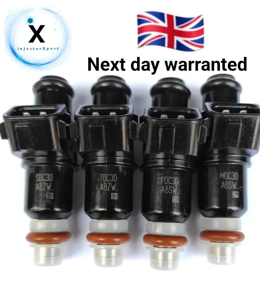 4 x Genuine Fuel Injector With Rail Honda CR-V (13-18) 2.0 I-VTEC R20A9 ...