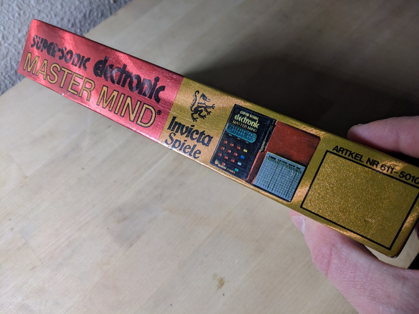 Vintage Invicta Super Sonic Electronic Mastermind 80s Tested Works ...