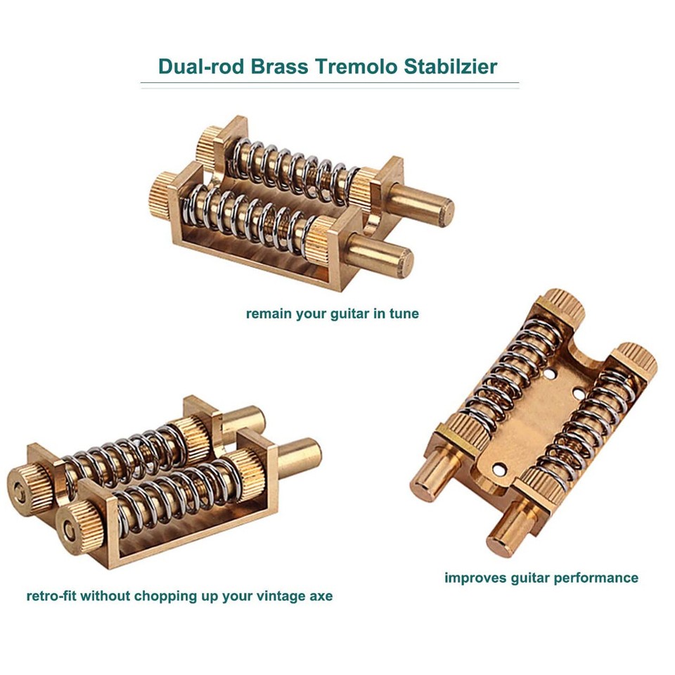 Tremsetter Electric Guitar Bridge Floating Tremolo Stabilizer Dual ...