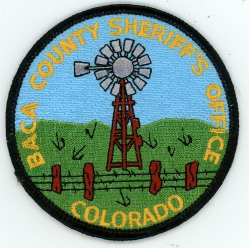 COLORADO CO BACA COUNTY SHERIFF SHOULDER PATCH POLICE | eBay