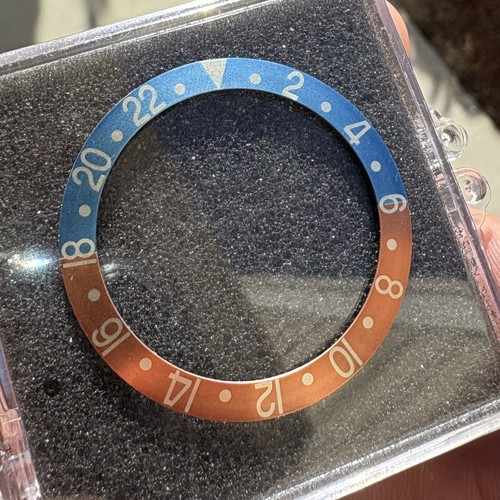 AFTERMARKET BEZEL INSERT FOR ROLEX MODEL 1675 FADED | eBay